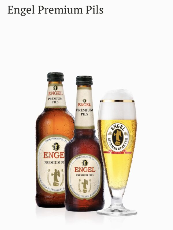 Engel Premium Pils birra artigianale chiara filtrata bassa ...